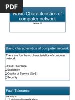 Key Characteristics of Computer Networks | PDF | Computer Network ...
