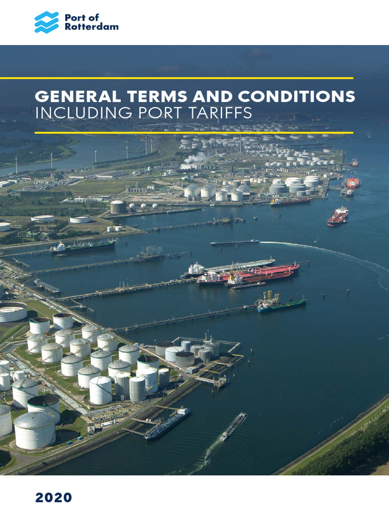 General Terms and Conditions Including Port Tariffs 2020 | PDF | Ships ...
