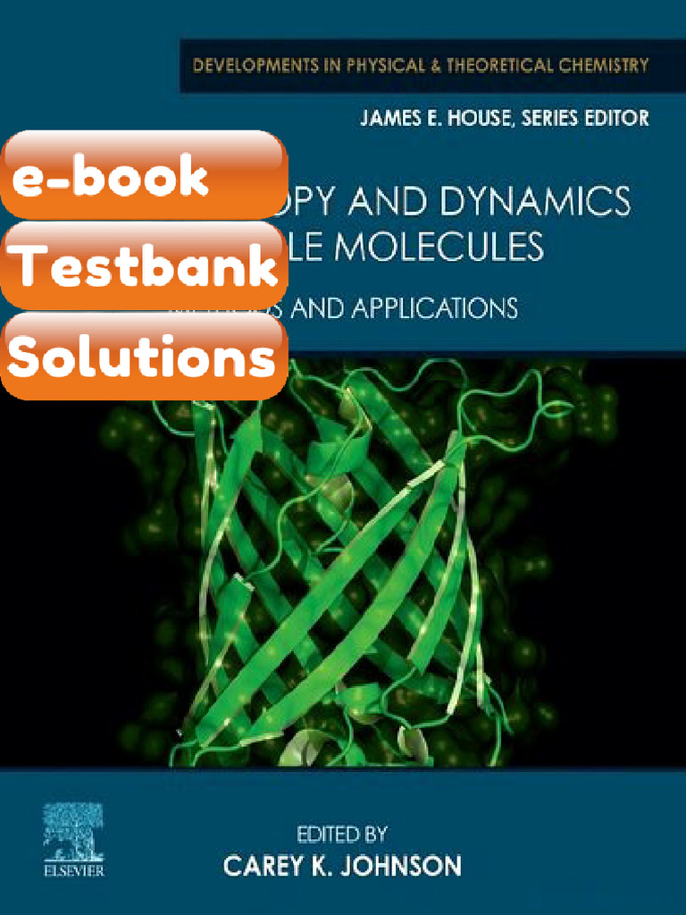Spectroscopy and Dynamis of Single Molecules Methos and Applicatios 1st ...