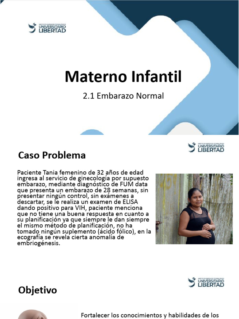 1.6 Embarazo Normal | PDF | El embarazo | Parto