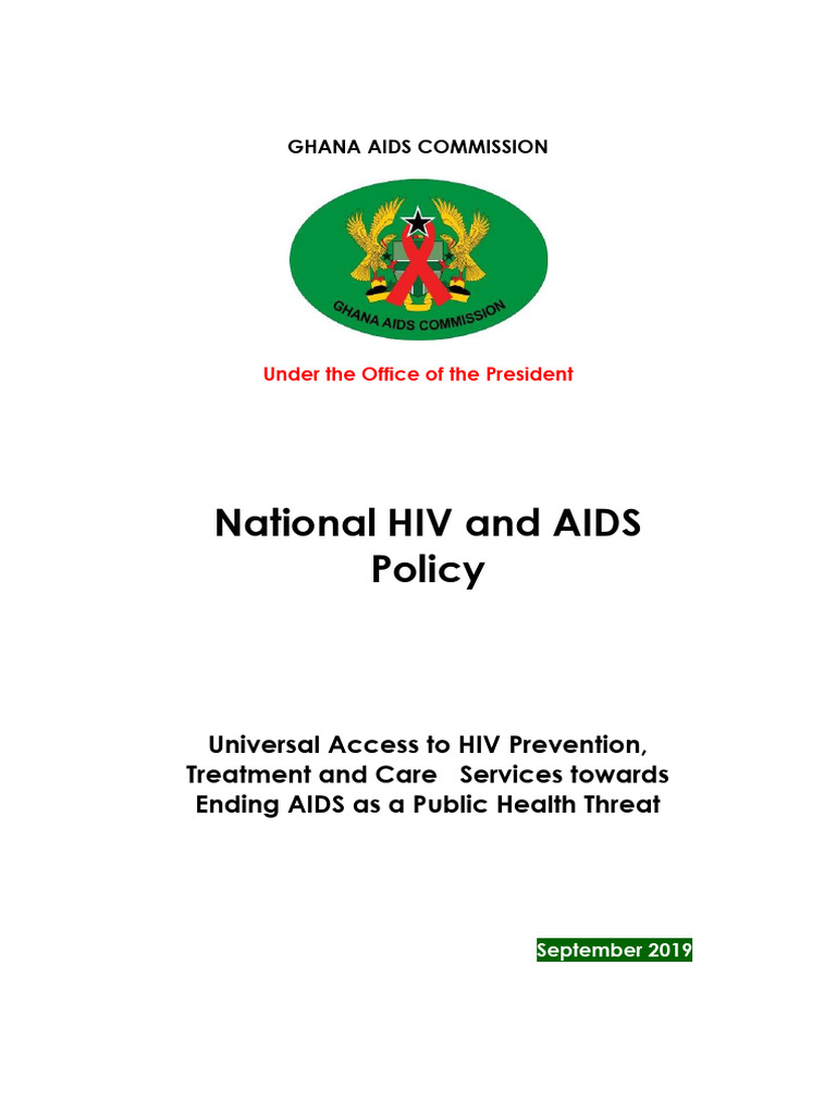 Ghana National HIVAIDS Guideline 2019 | PDF | Hiv/Aids | Policy