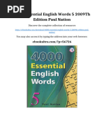4000 Essential English Words Book 3 | PDF | English Language ...