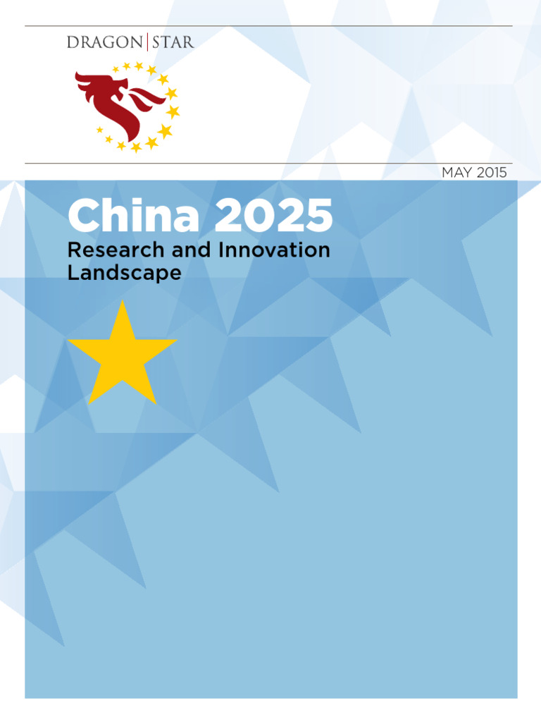 China 2025 Research Innovation Landscape 2 | PDF | China | World Politics