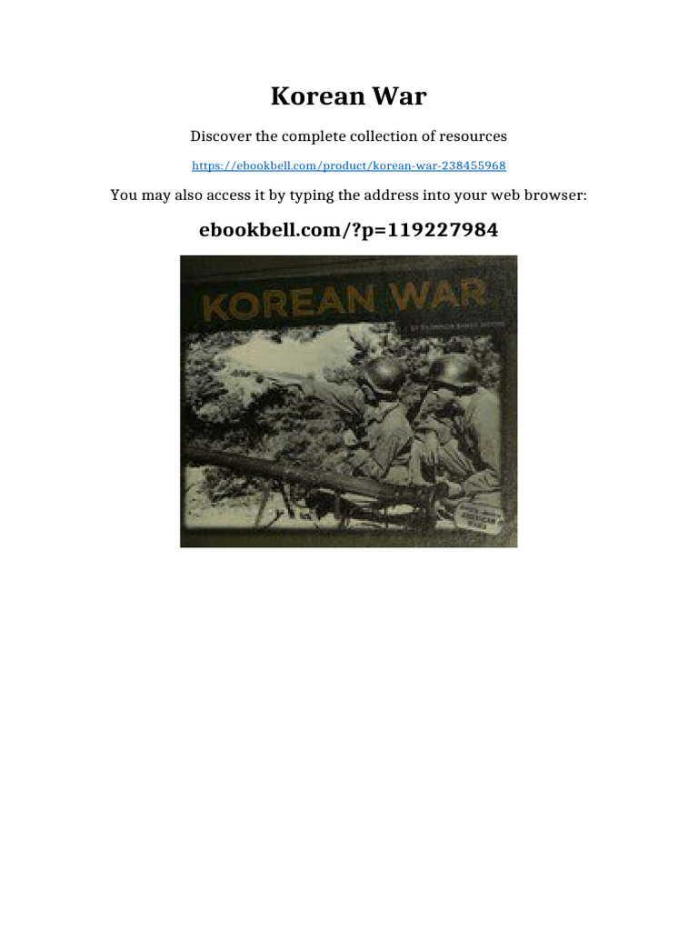 Korean War Full Access | PDF | Museo | Poscolonialismo