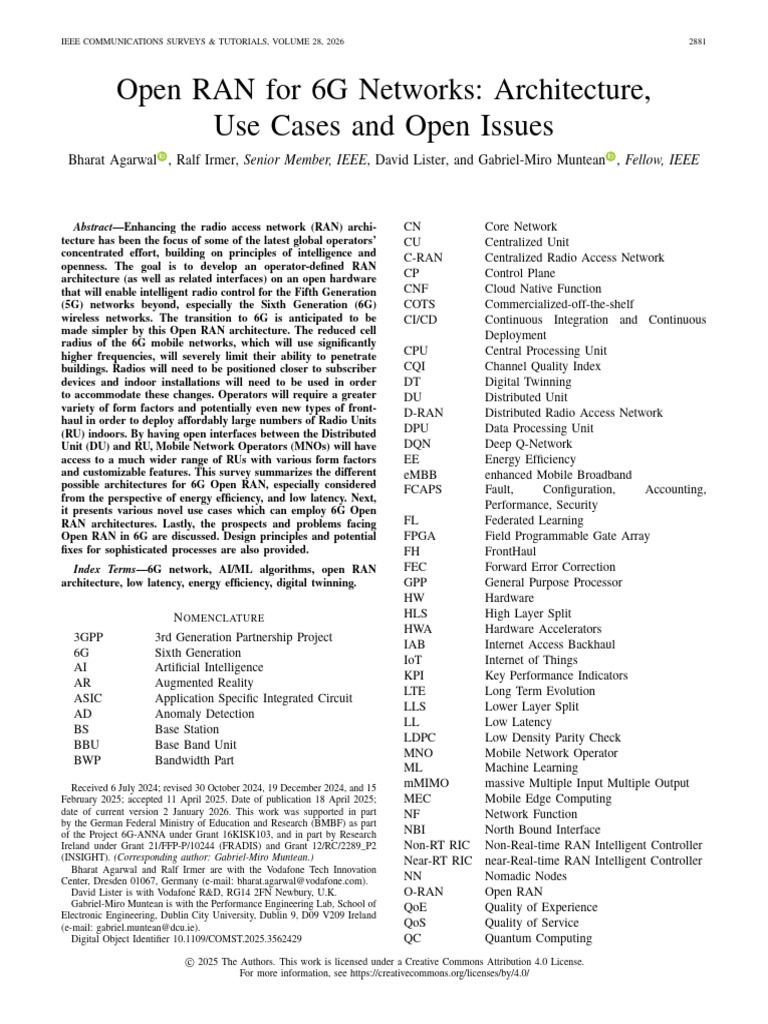Open_RAN_for_6G_Networks_Architecture_Use_Cases_and_Open_Issues | PDF ...