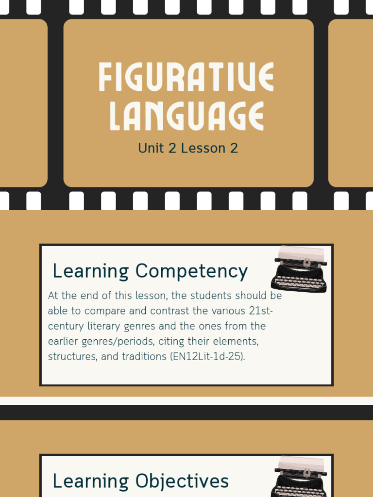 Unit 2 Lesson 2 Figurative Language | PDF | Metaphor