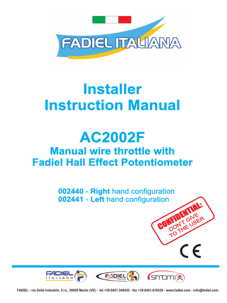 Installation Manual 3 | PDF | Electrical Connector | Screw