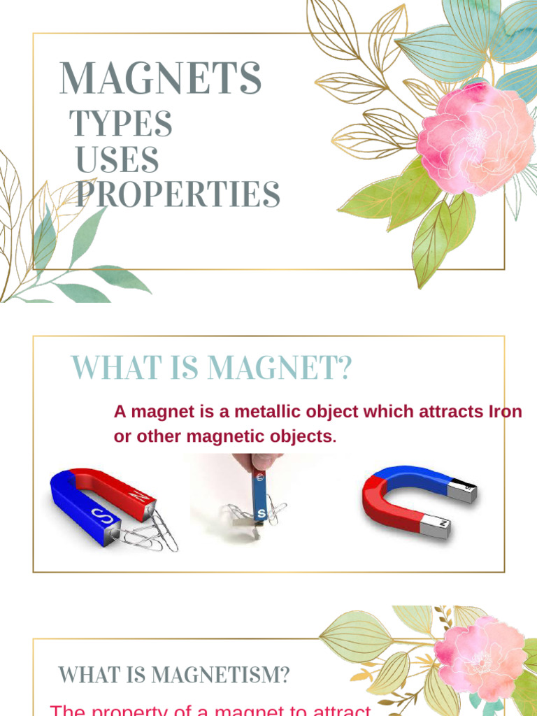 5 MAGNETS - Google Slides | PDF | Magnet | Magnetism