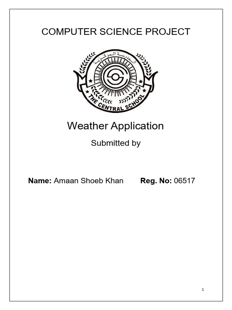 Weather App Report | PDF | Command Line Interface | Usability