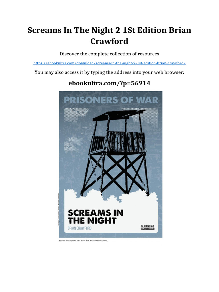 Screams in the Night 2 1st Edition Brian Crawford pdf available | PDF ...