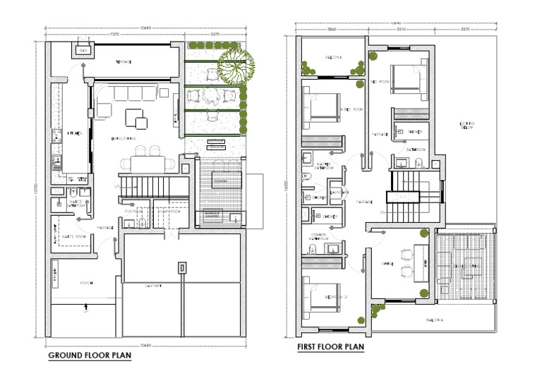 Villa Layout Plans | PDF