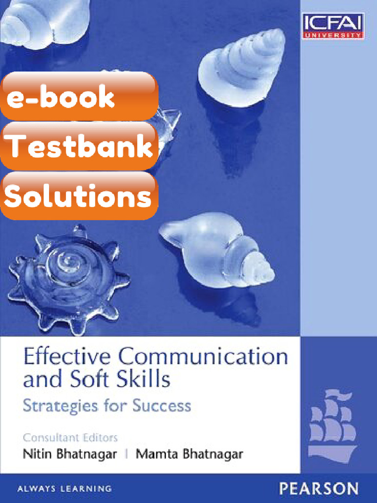 Effective Communication Soft Skills Strategies for Success 1st Edition ...