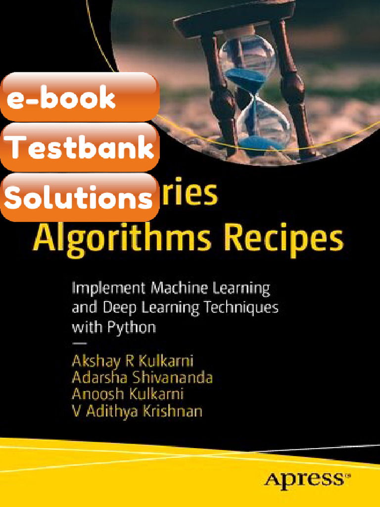 Time Seris Algoriths Recipes Implement Machine Learning and Deep ...