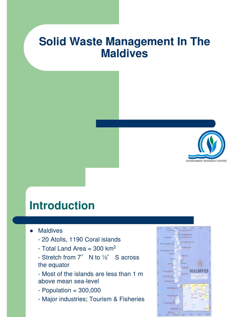 SC of SW Management in Maldives | PDF | Waste Management | Municipal ...