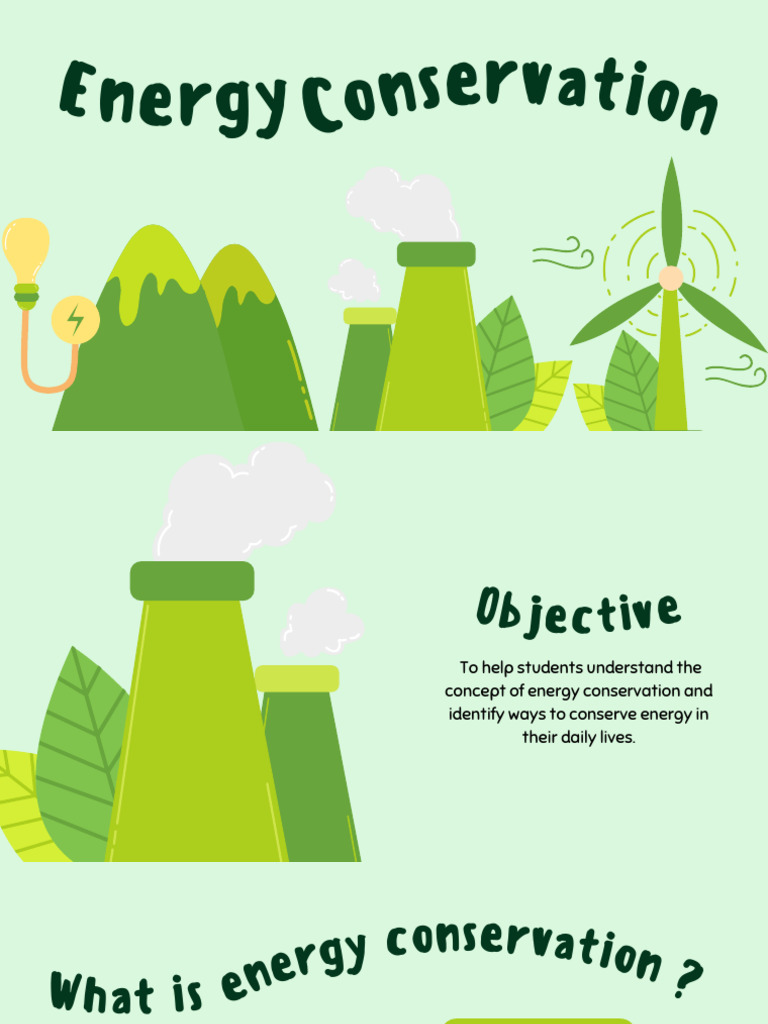 Energy Conservation Presentation 20260208 005433 0000 | PDF | Energy ...