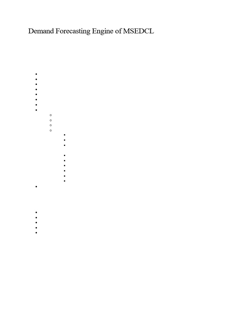Brief Note On Demand Forecasting | PDF | Autoregressive Integrated ...