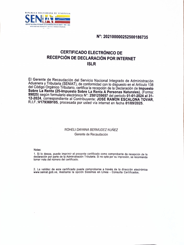 Variana de Venezuela - 20260112 | PDF