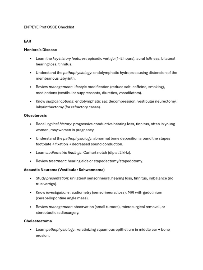 Prof Osce Checklist Final | PDF | Thyroid | Clinical Medicine