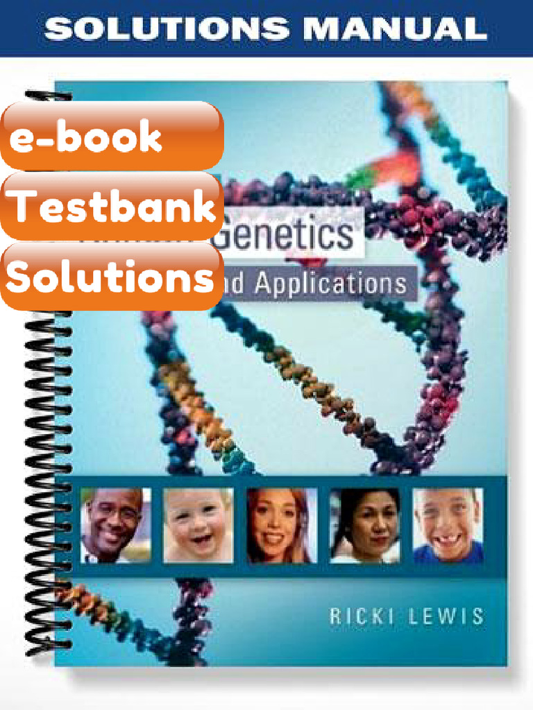 Human Genetics Concepts and Applications 10th Edition by Ricki Lewis ...