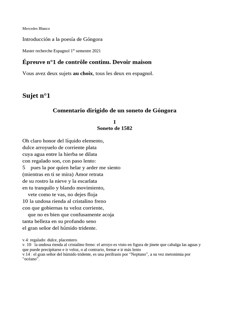 DM Pour Le 10 Novembre 2021 | PDF