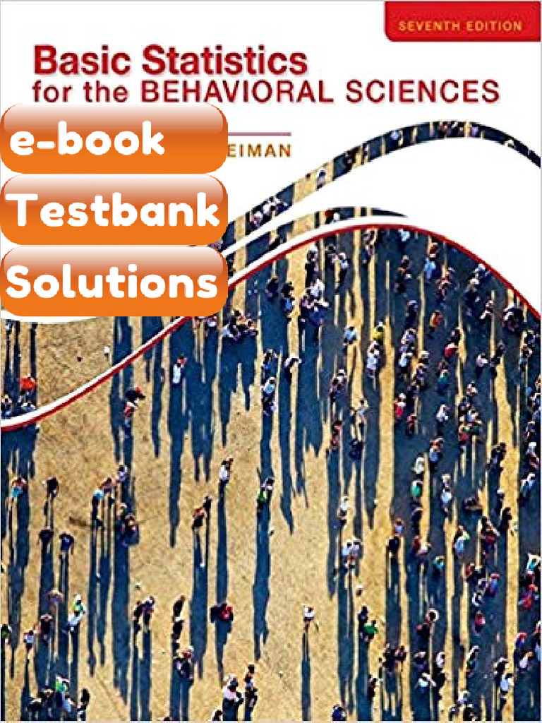 eBook & Testbank Basic Statistics for the Behavioral Sciences 7th ...