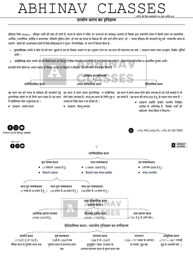 Basic Structure of History | PDF