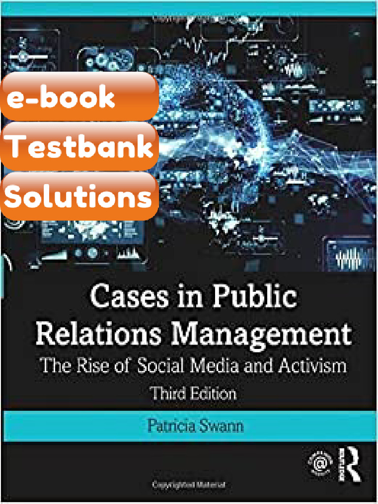 Cases in Public Relations Management the Rise of Social Media and ...