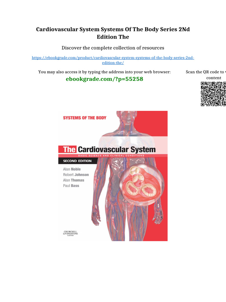 Cardiovascular System Systems of the Body Series 2nd Edition The ...