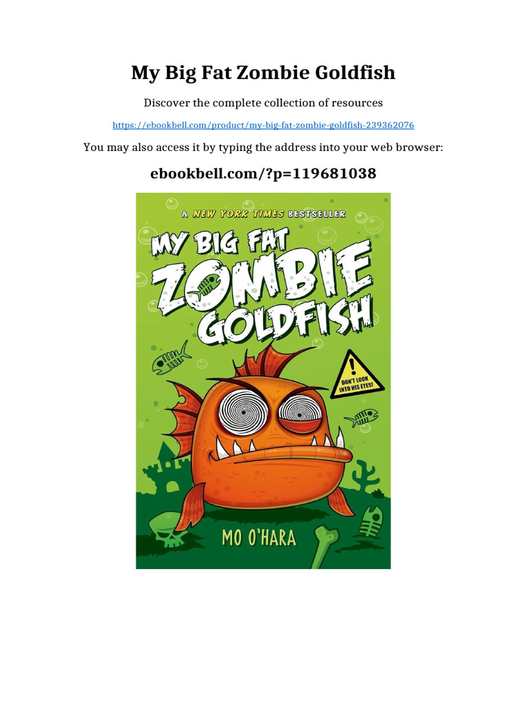 My Big Fat Zombie Goldfish full digital chapters | PDF | The Art Of War ...