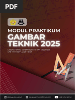 Modul Gambar Teknik: Standar dan Panduan | PDF