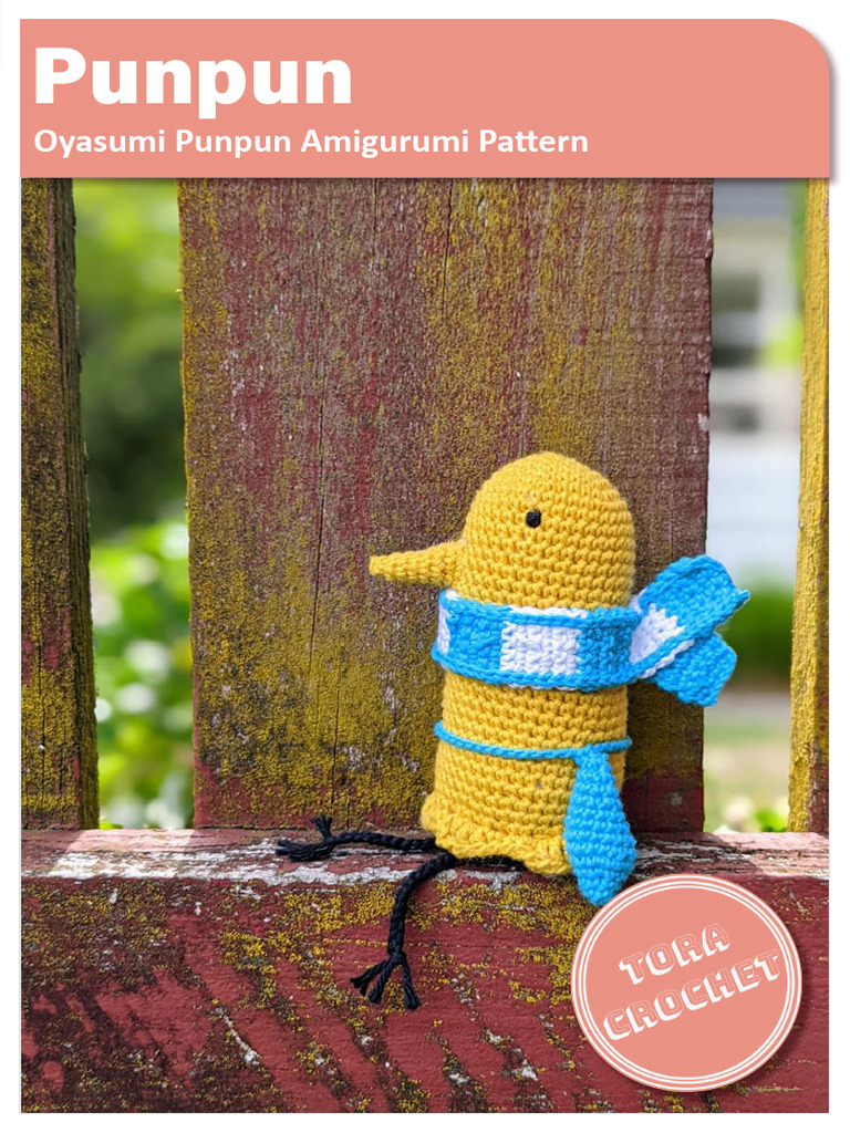 Pun Pun Crochet Pattern by Tora Crochet | PDF | Crochet | Yarn