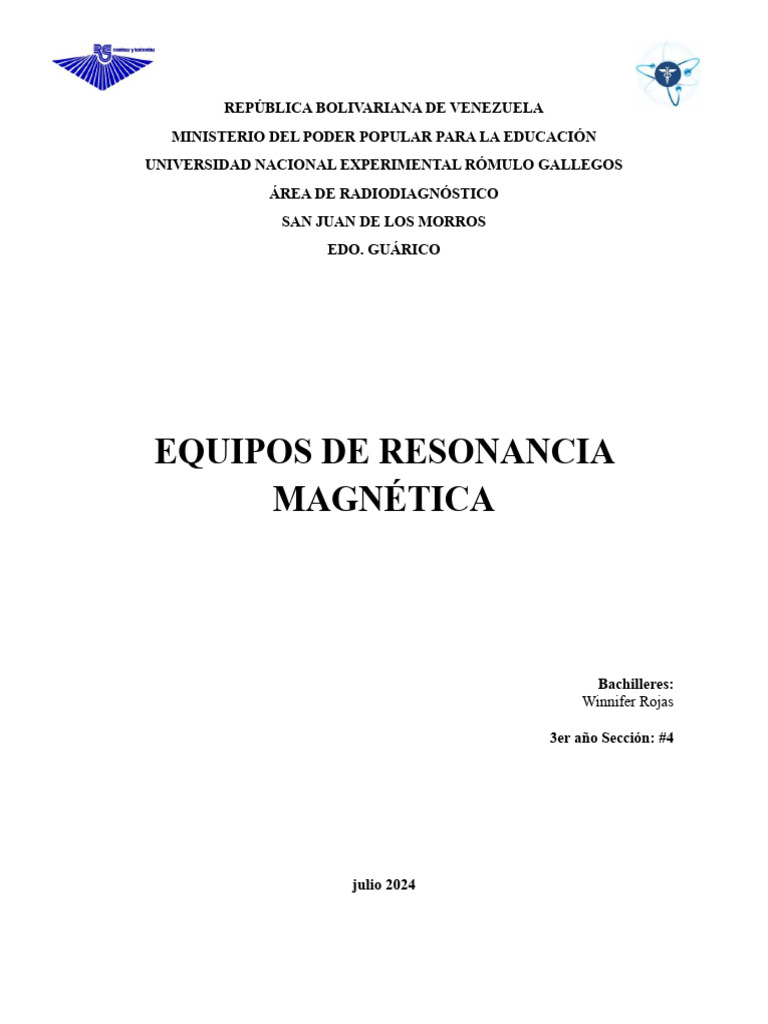 Los Resonadores Magnéticos | PDF | Imagen de resonancia magnética | Ct Scan