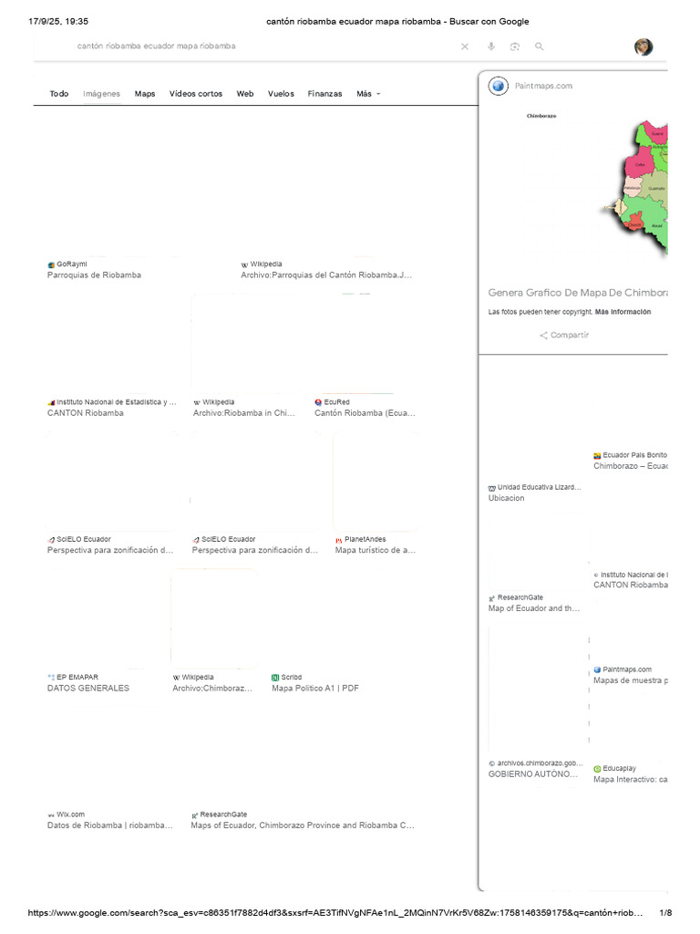 Cantón Riobamba Ecuador Mapa Riobamba - Buscar Con Google | PDF