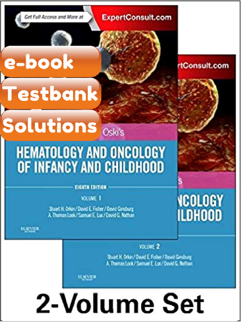 Nathan and Oski s Hematology and Oncology of Infancy and Childhood 8th ...