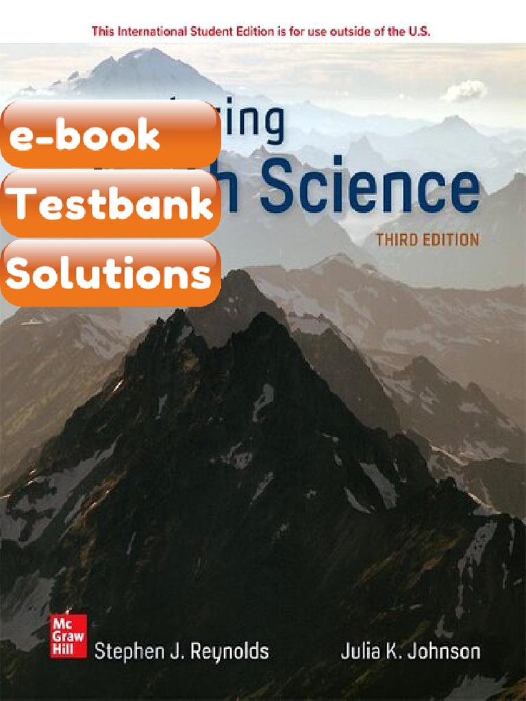 Ebook & Testbank Exploring Earth Science 3rd Edition | PDF | Earth ...