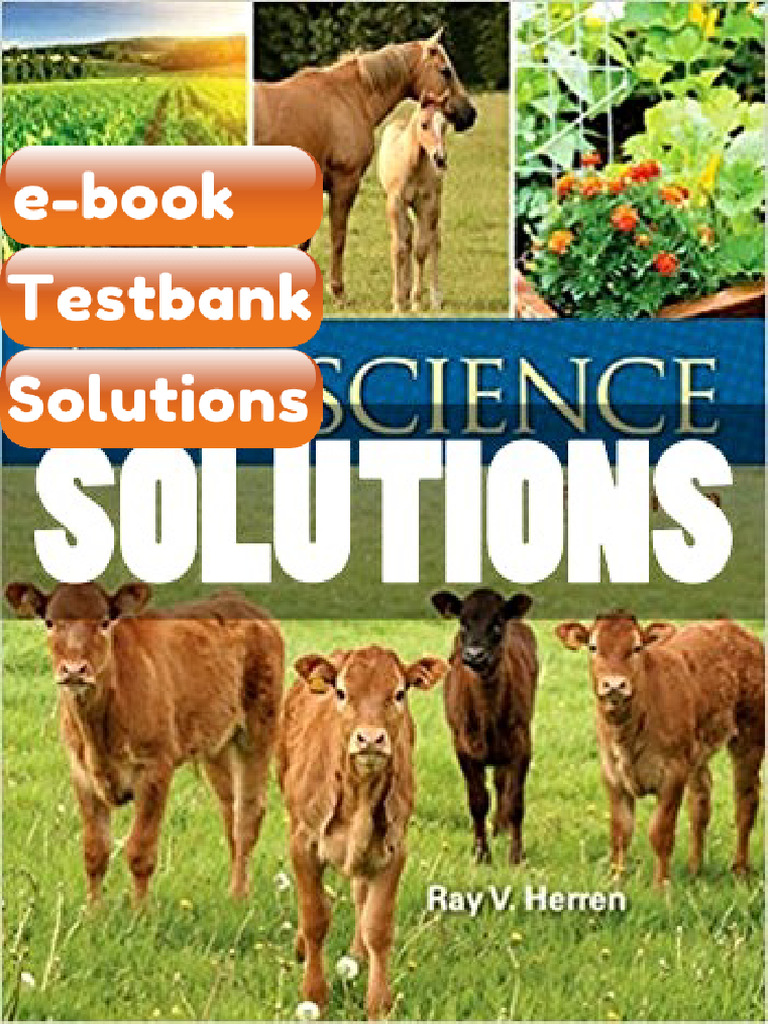 Testbank Solutions Introduction to Veterinary Science 3 Ed Lawhead Fast ...