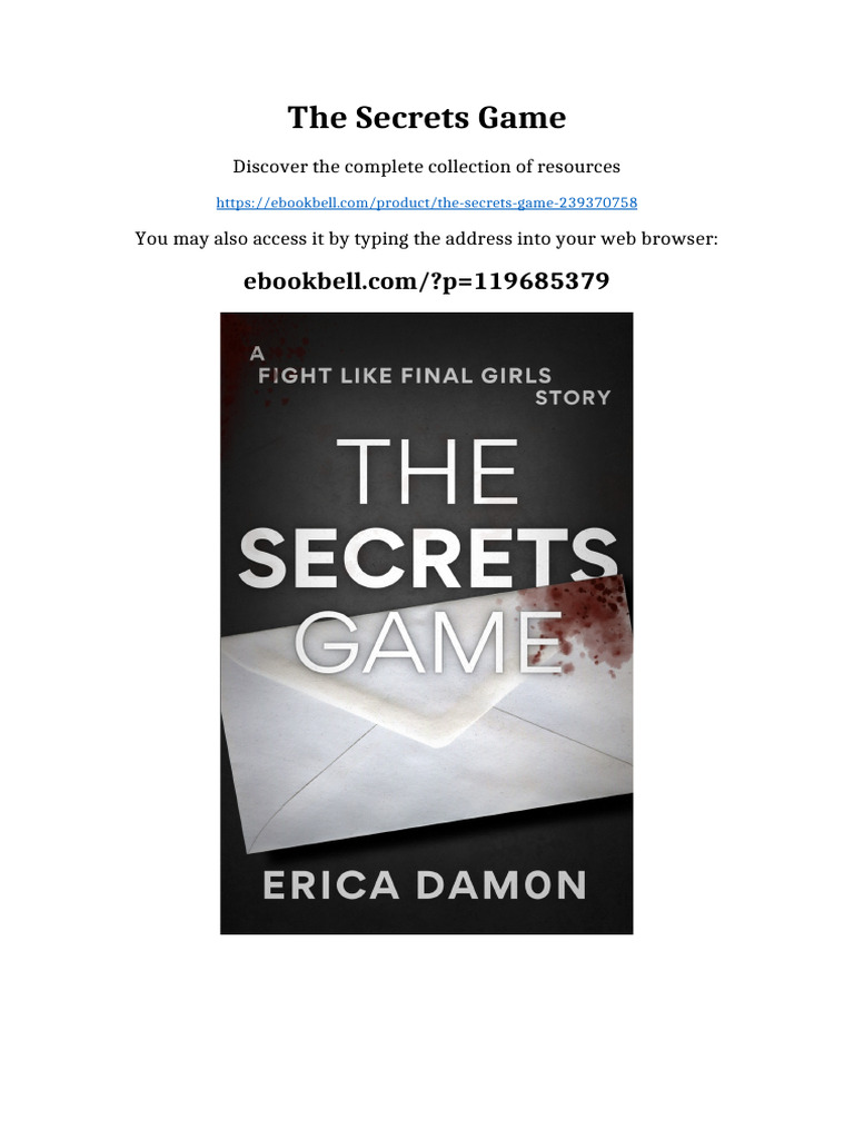 The Secrets Game available any format | PDF | Virus | Cell Membrane