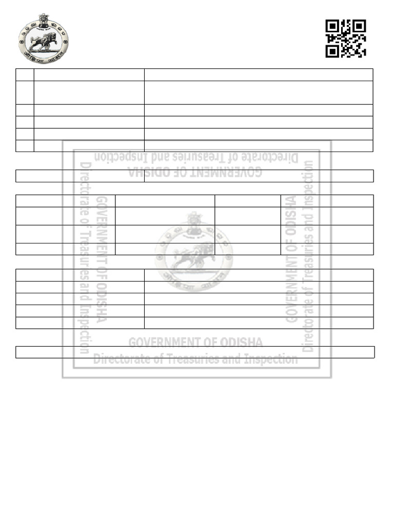 Government of Odisha: Echallan Cyber Treasury | PDF