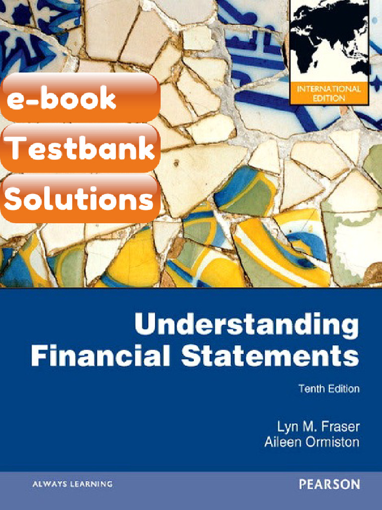 Understanding Financial Statements International Edition 10E Aileen ...
