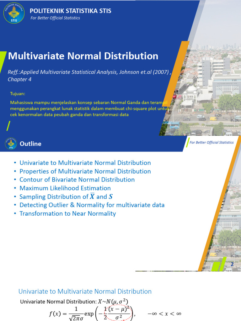 03a. Multivariate Normal Distribution - Rev25 | PDF | Normal ...