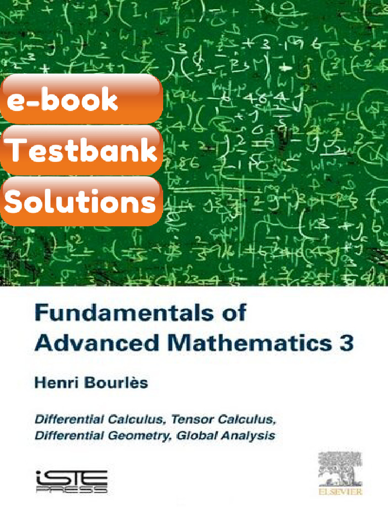 Fundamentas of Advanced Mathematis V3 New Mathematical Methods Systes ...