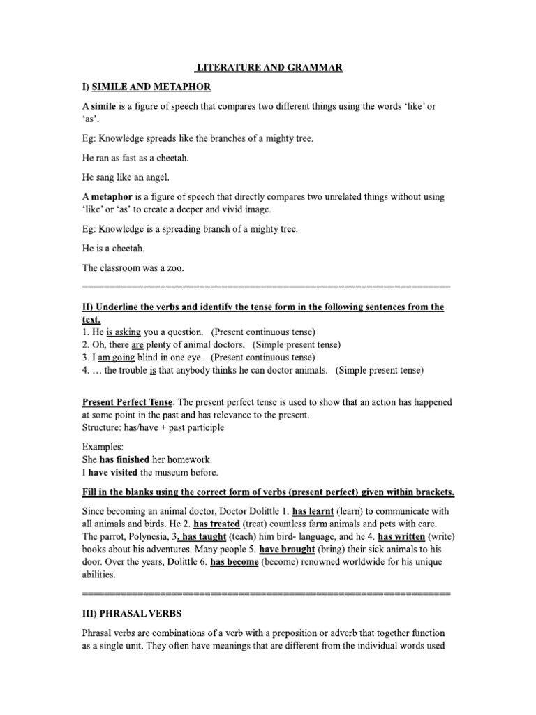 Grammer | PDF