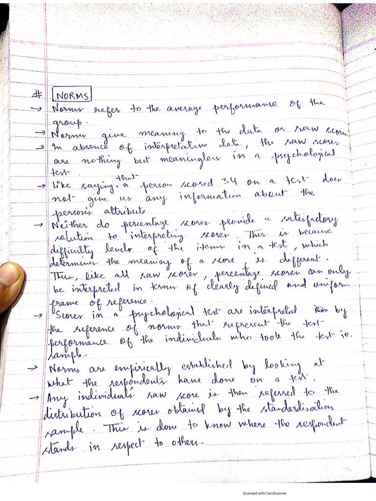 Norms | PDF