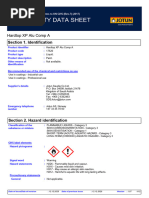 Hardtop XP Comp B Safety Data Sheet | PDF | Chemical Reactions | First Aid