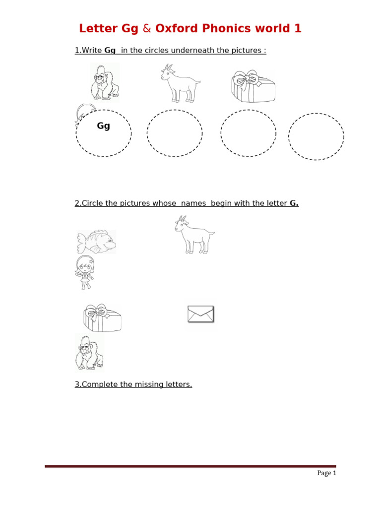 Letter GG | PDF
