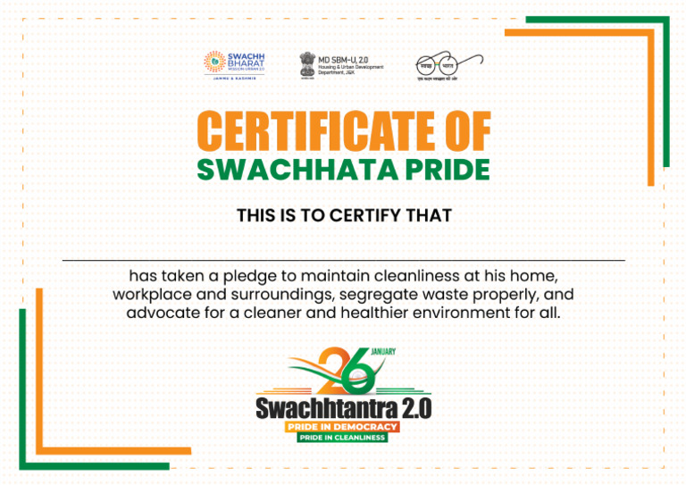 Pledge Certificate 103781 | PDF