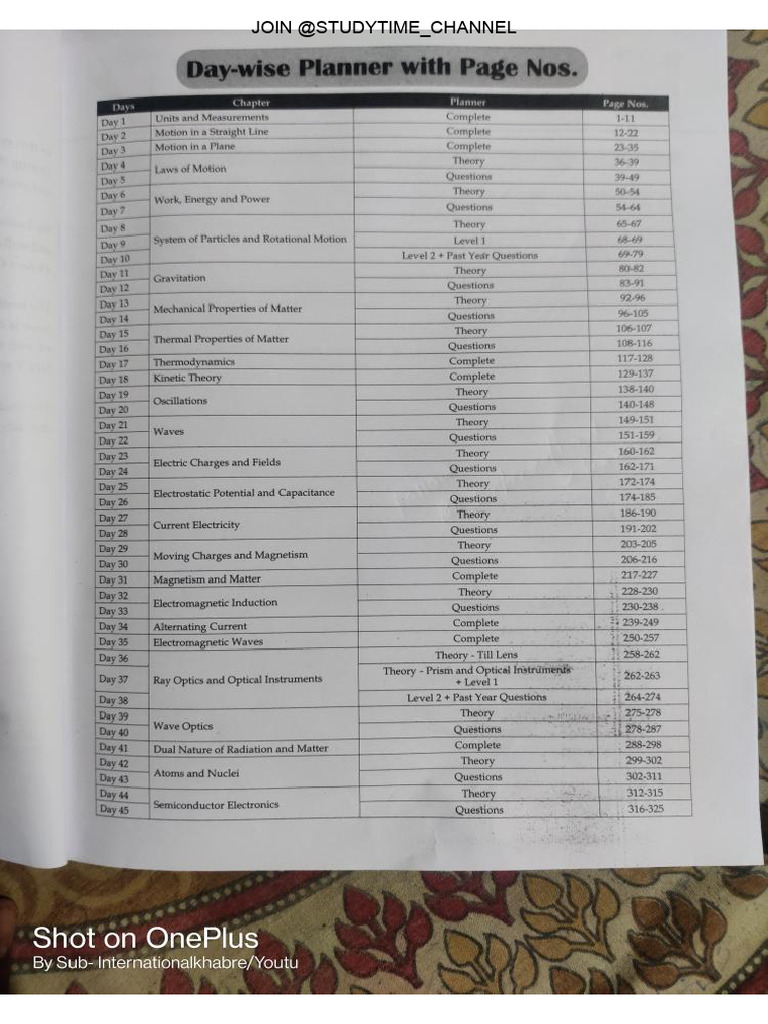 @studytime - Channel Physics Book Part 1 | PDF