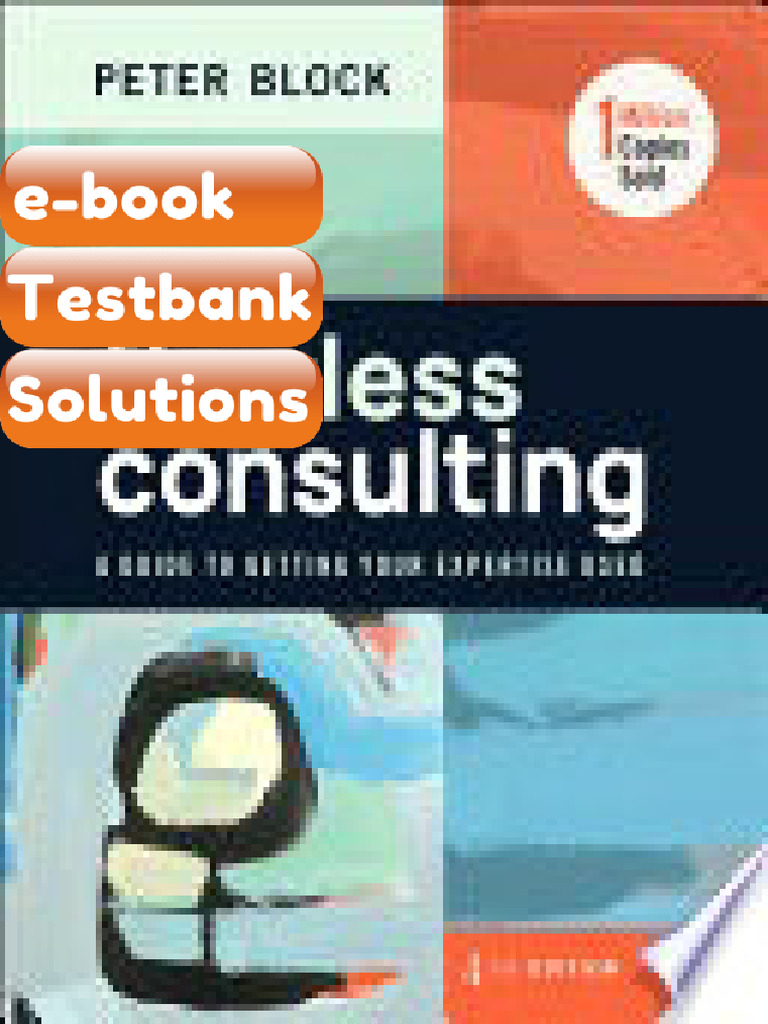 Flawles Consulting 4th Edition Peter Block Ebook & Testbank | PDF