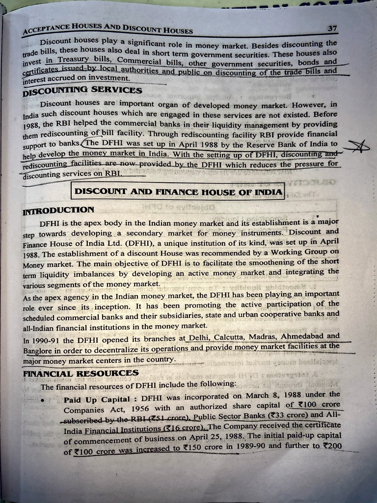Dfhi | PDF | Money Market | Banks