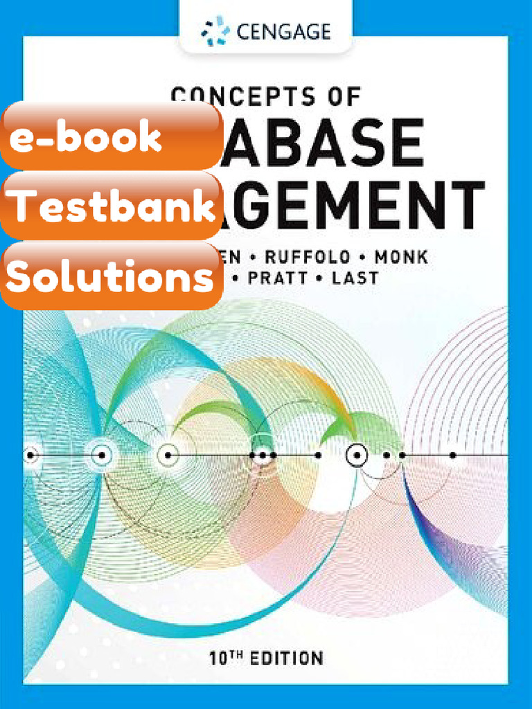 eBook & Testbank Concepts of Database Management 10th Edition Lisa ...